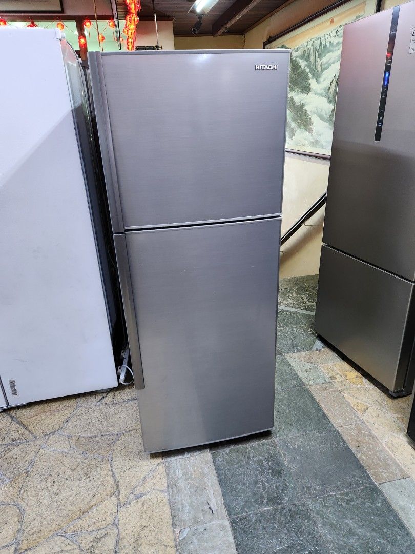 HITACHI Fridge 260L R-T310EMS, TV & Home Appliances, Kitchen Appliances ...