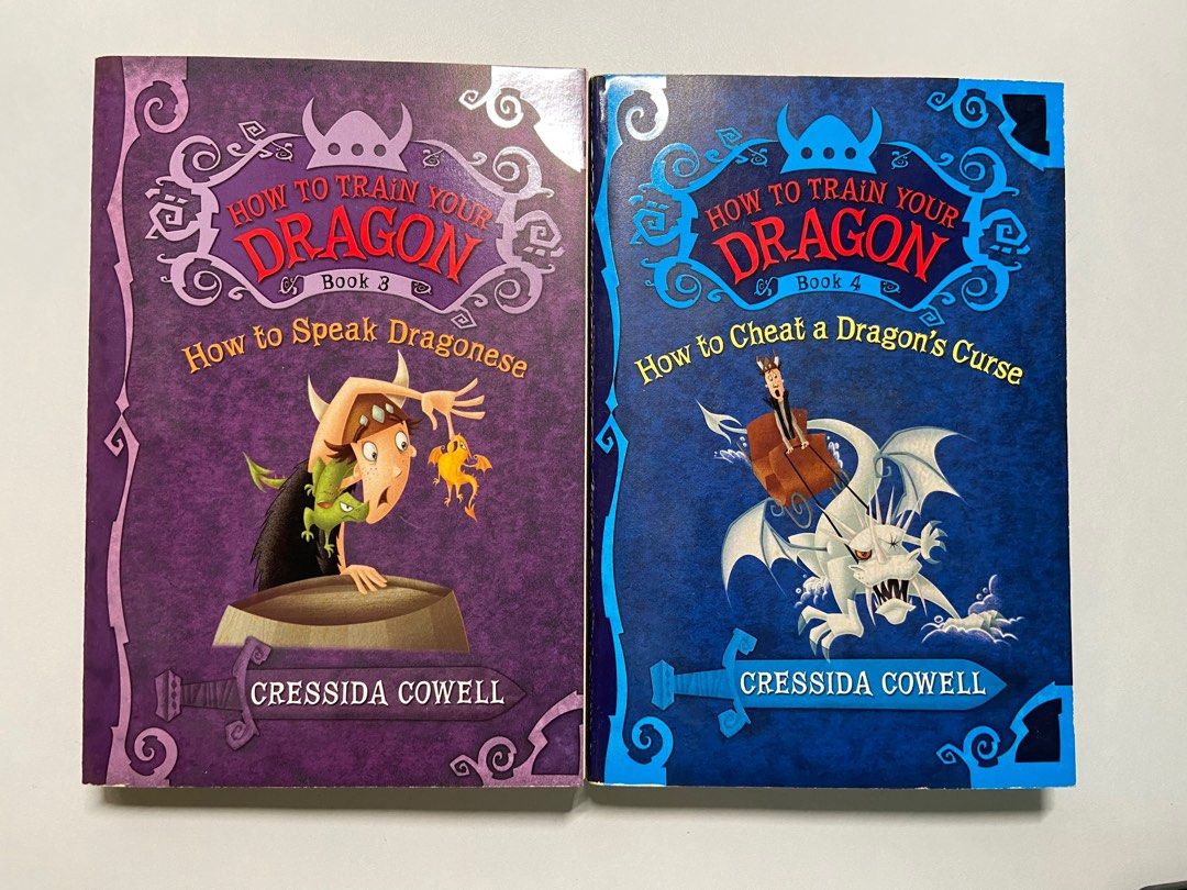 How to train your dragon by Cressida Cowell, Hobbies & Toys, Books ...