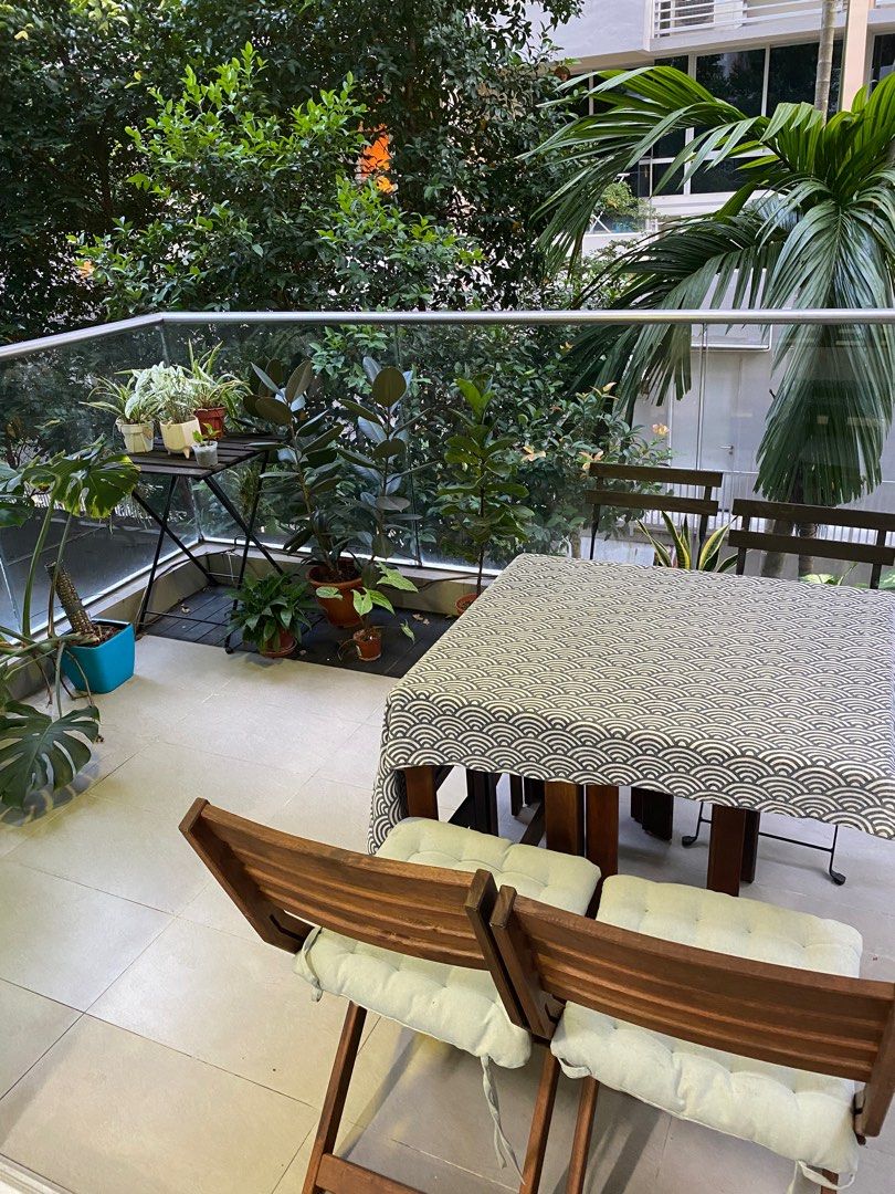 IKEA Applaro Big 4-6 seater Outdoor table, Furniture & Home Living ...