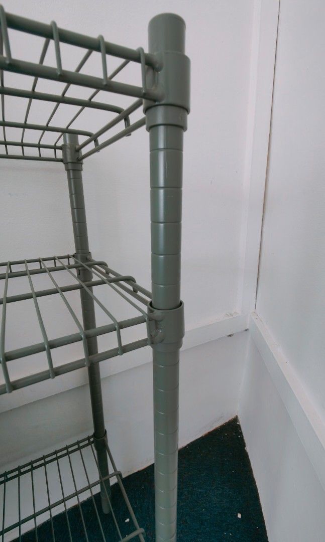 Ikea Omar Shelving Rack, Furniture & Home Living, Furniture, Shelves ...