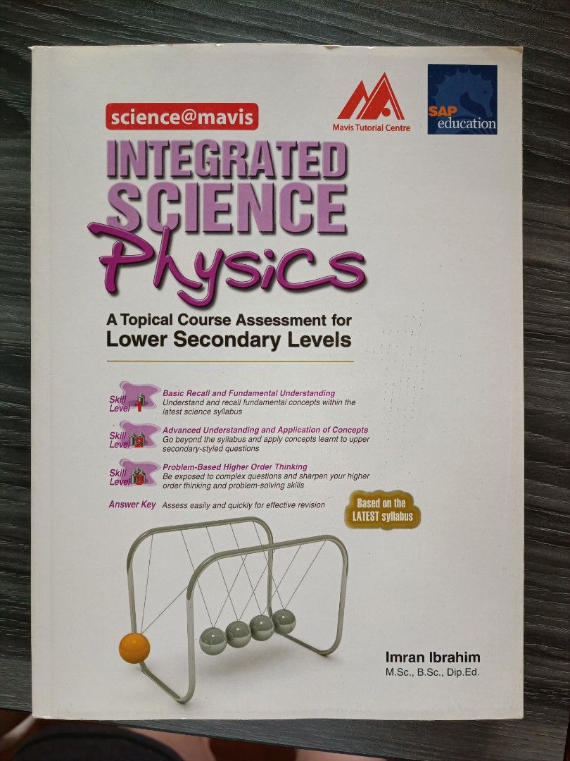 Integrated Science Physics, 興趣及遊戲, 書本 & 文具, 補充練習 - Carousell