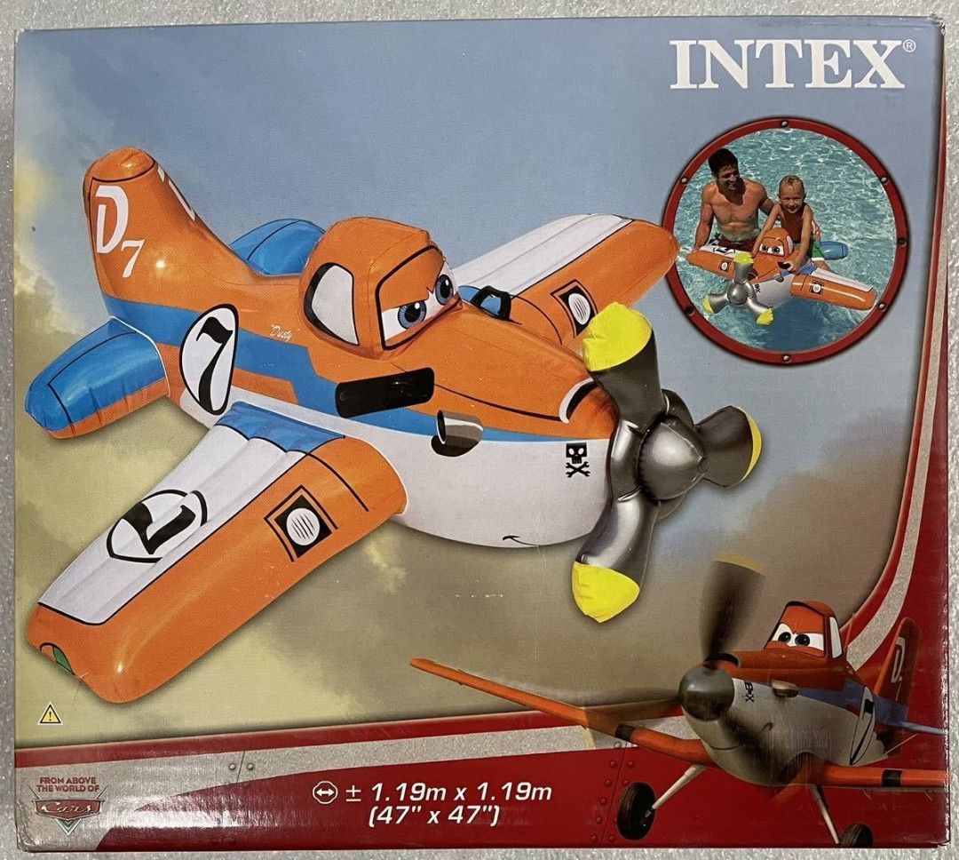Intex disney planes float Dusty, Hobbies & Toys, Toys & Games on Carousell