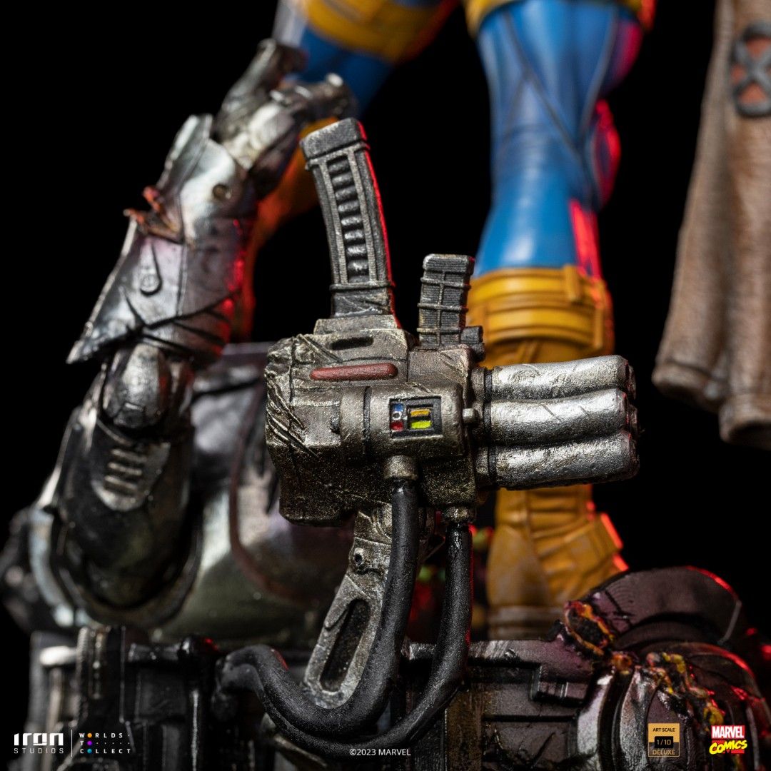 Iron Studio Cyclops Unleashed Deluxe - Marvel Comics - Art Scale 1/10 ...