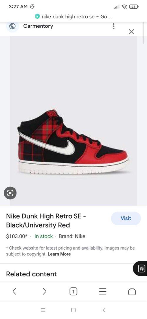 J1 Dunk High Retro SE on Carousell