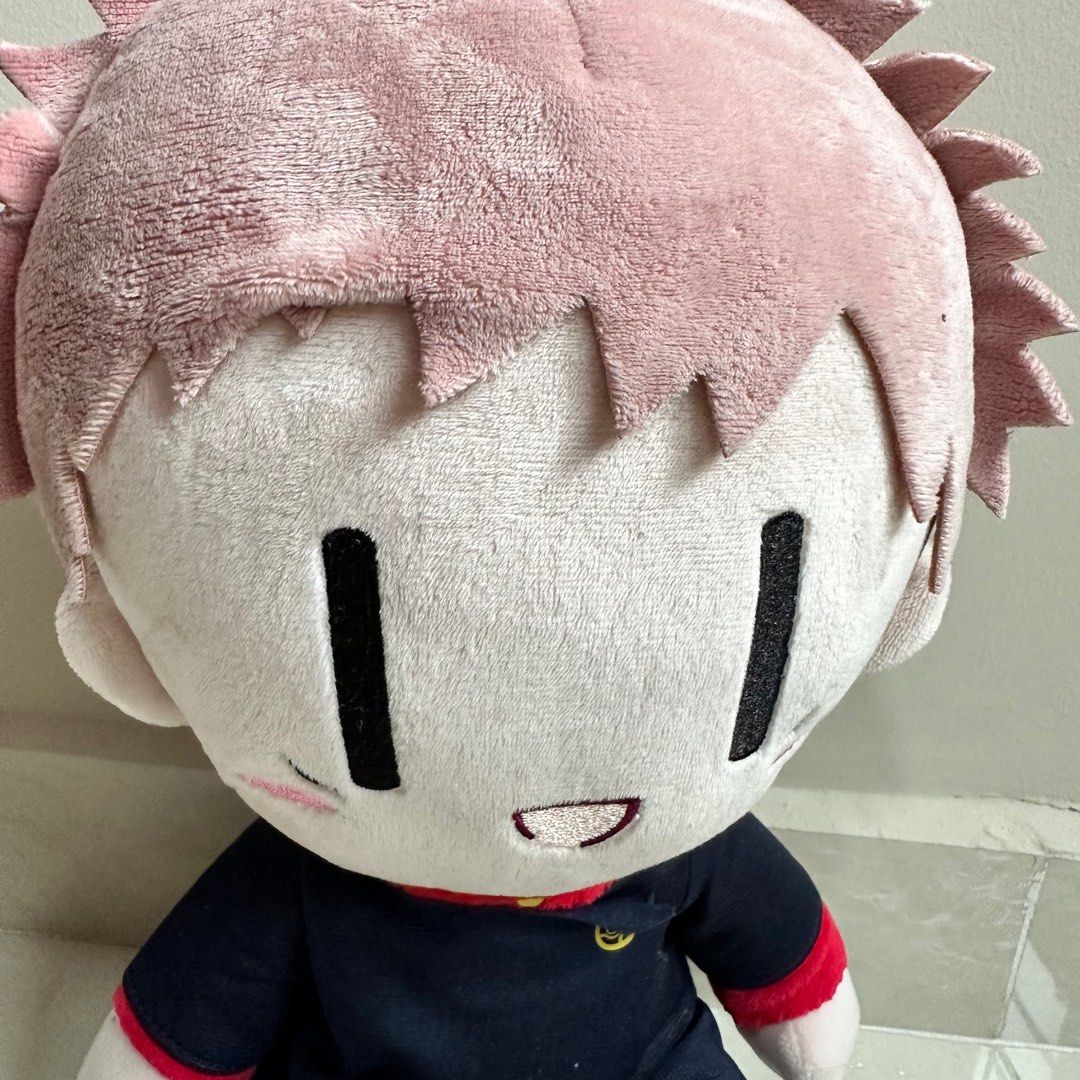 Jujutsu Kaisen Yuji Itadori Plush Doll, Hobbies & Toys, Toys & Games on ...