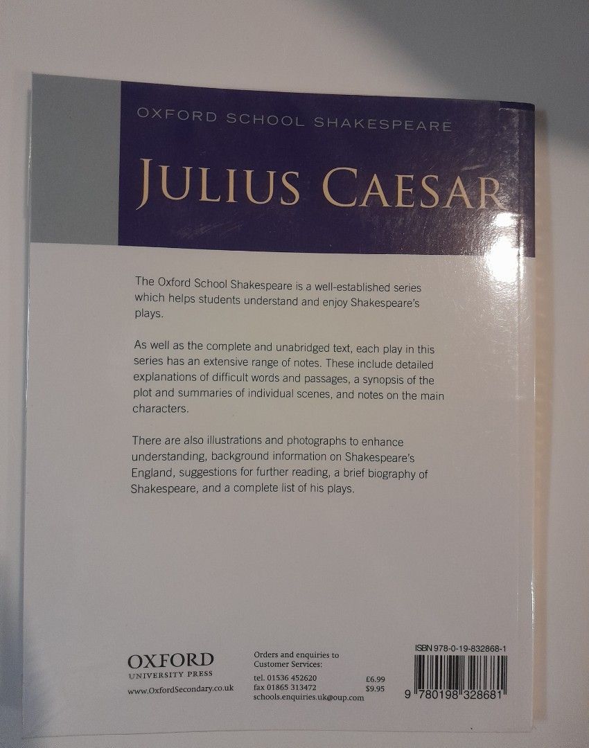 julius caesar, Hobbies & Toys, Books & Magazines, Textbooks on Carousell