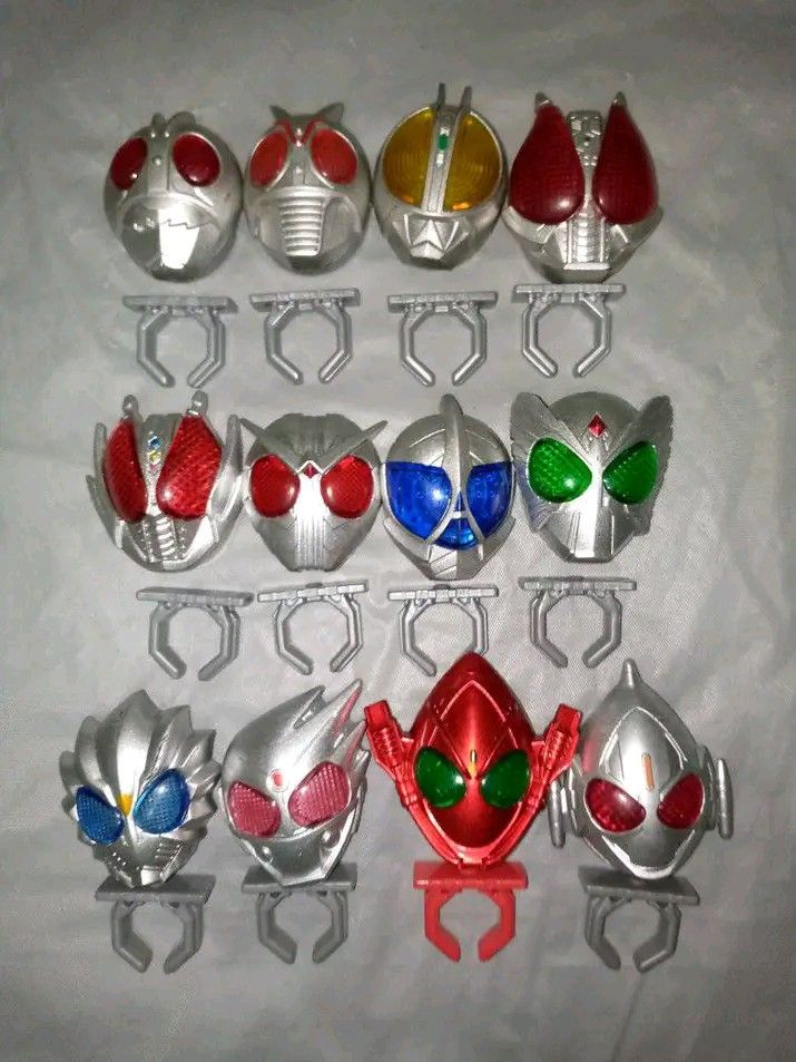 Kamen Rider Wizard Rider Rings 12 Pieces Set on Carousell