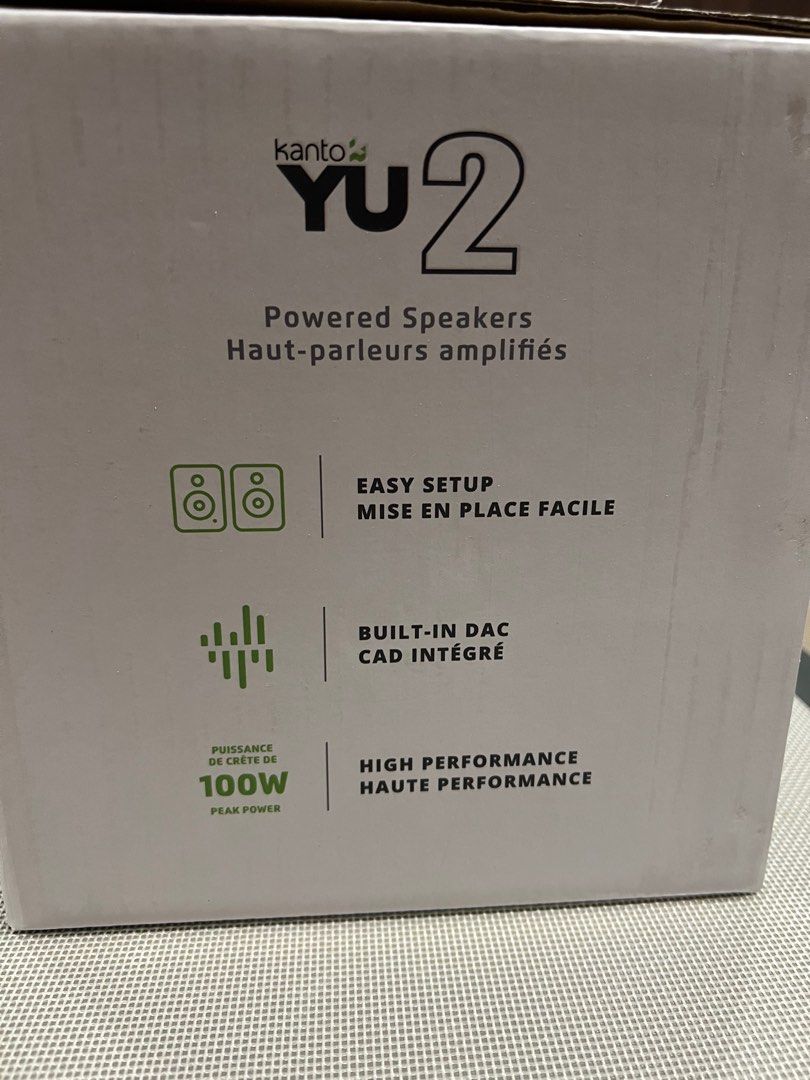 KANTO YU2 SPEAKER BRAND NEW!, Audio, Soundbars, Speakers & Amplifiers ...