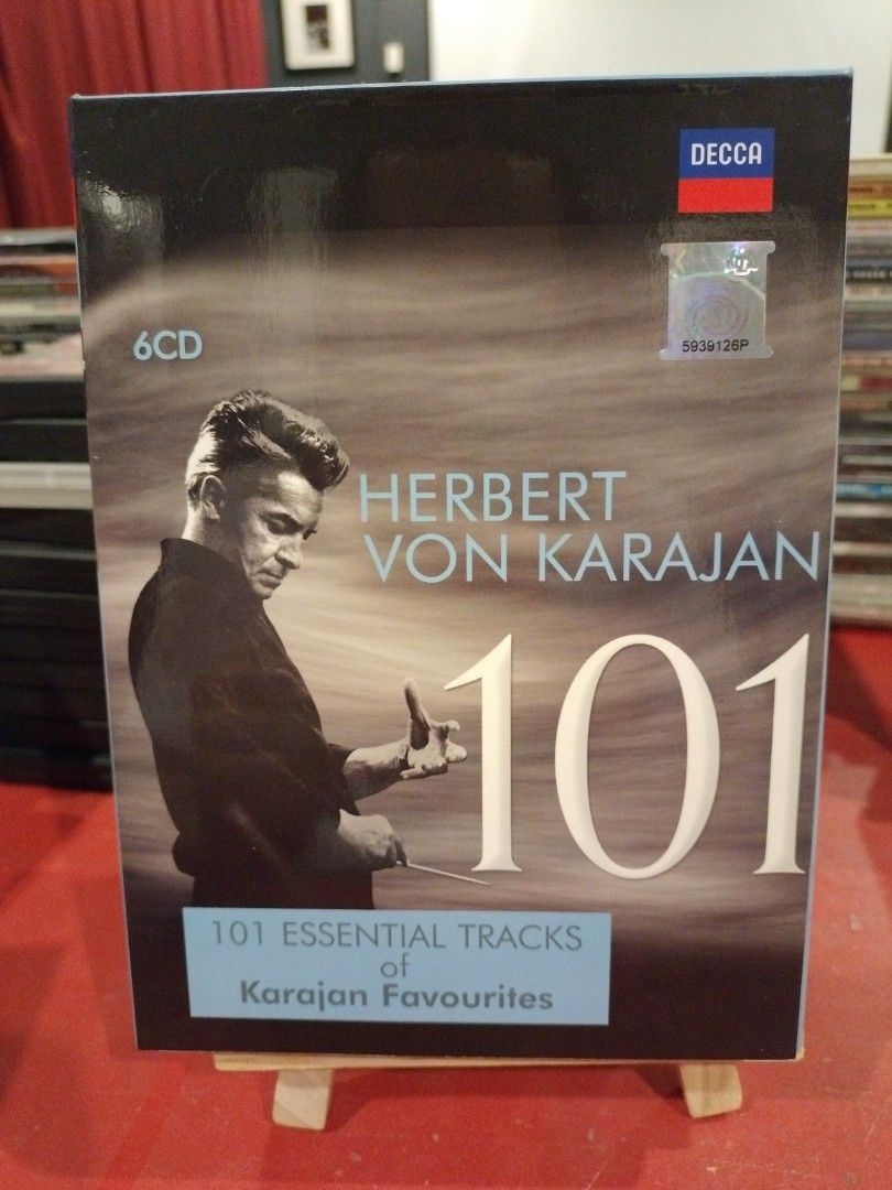 Karajan 101 Recordings from Decca, 6 CDs set. ( Mozart Symphonies no.40 ...