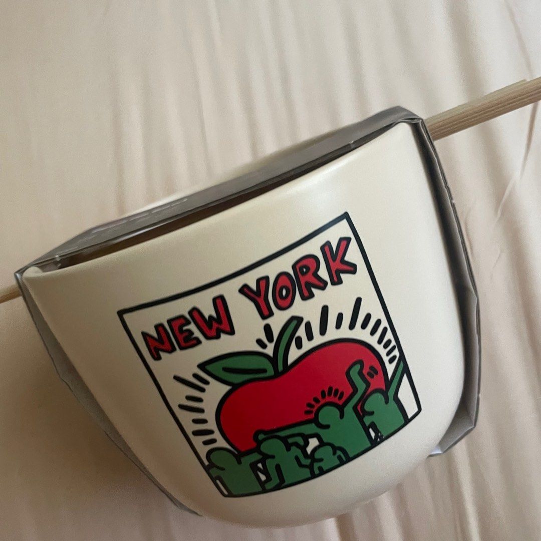 Keith Haring Feed Me Bowl Typo, Furniture & Home Living, Kitchenware ...