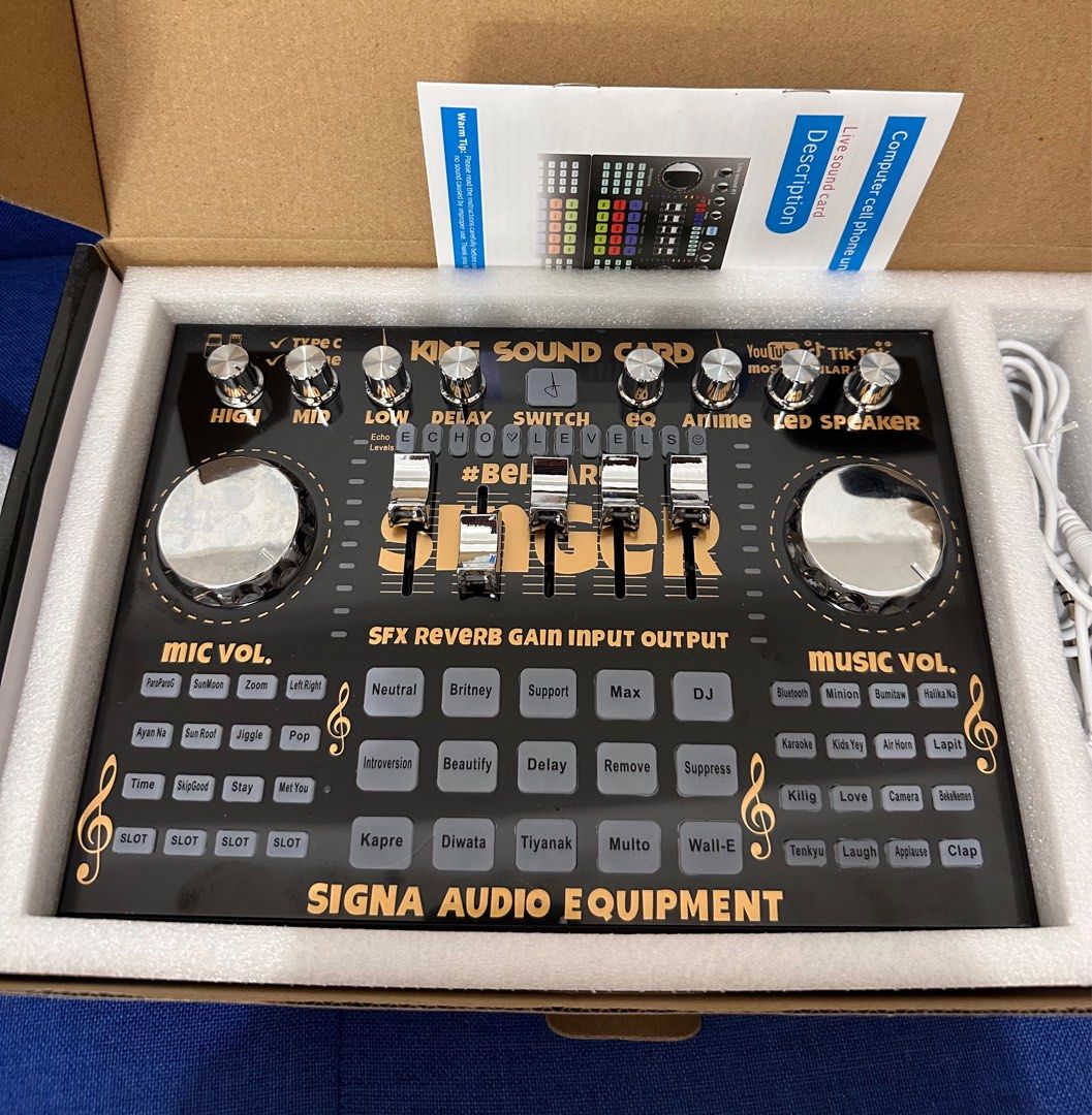 KING SOUND CARD VERSION 3, Audio, Voice Recorders on Carousell