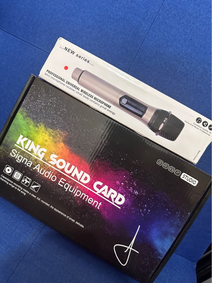KING SOUND CARD VERSION 3, Audio, Voice Recorders on Carousell