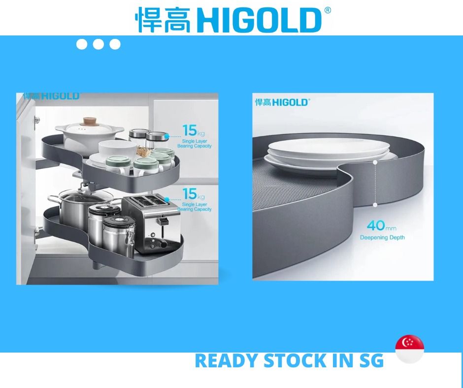 Higold Kitchen Cabinet Corner Drawer, Furniture & Home Living ...