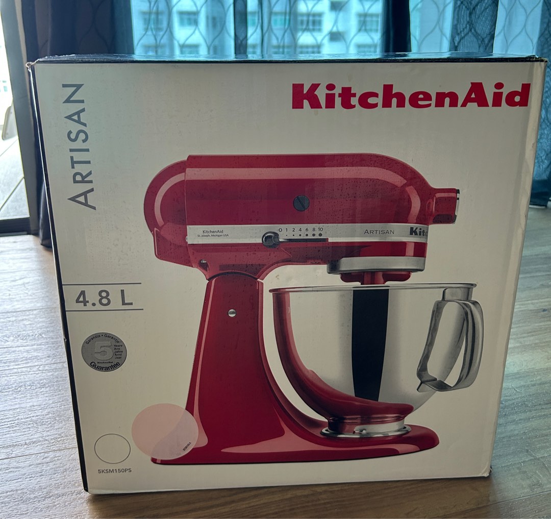 Kitchenaid 4.8L model 5KSM150 light pink, TV & Home Appliances, Kitchen ...