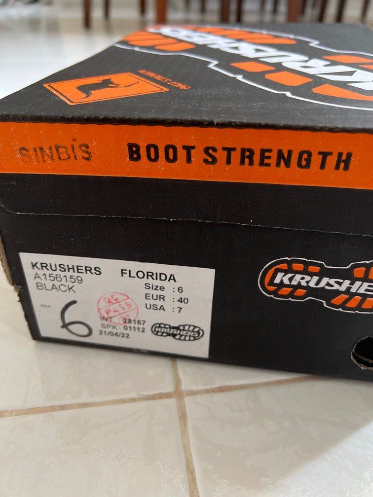 Krushers Boot, Men's Fashion, Footwear, Boots on Carousell