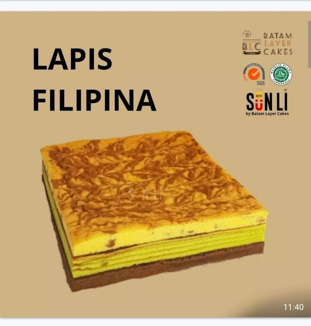 Kueh lapis batam, Food & Drinks, Homemade Bakes on Carousell
