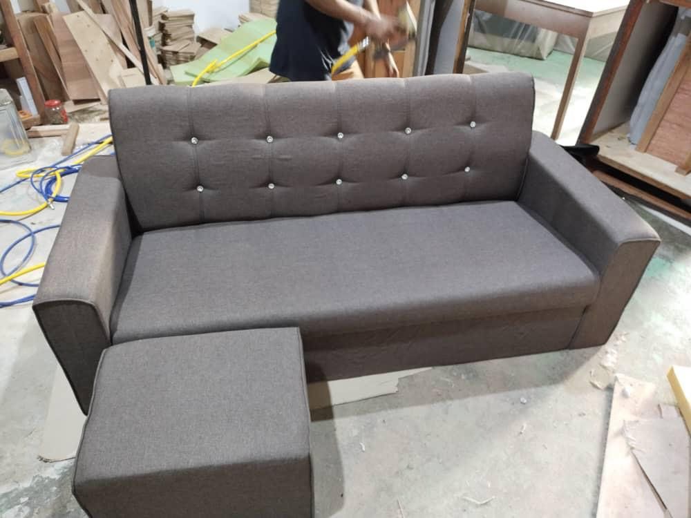 L shape sofa set, Furniture & Home Living, Furniture, Sofas on Carousell