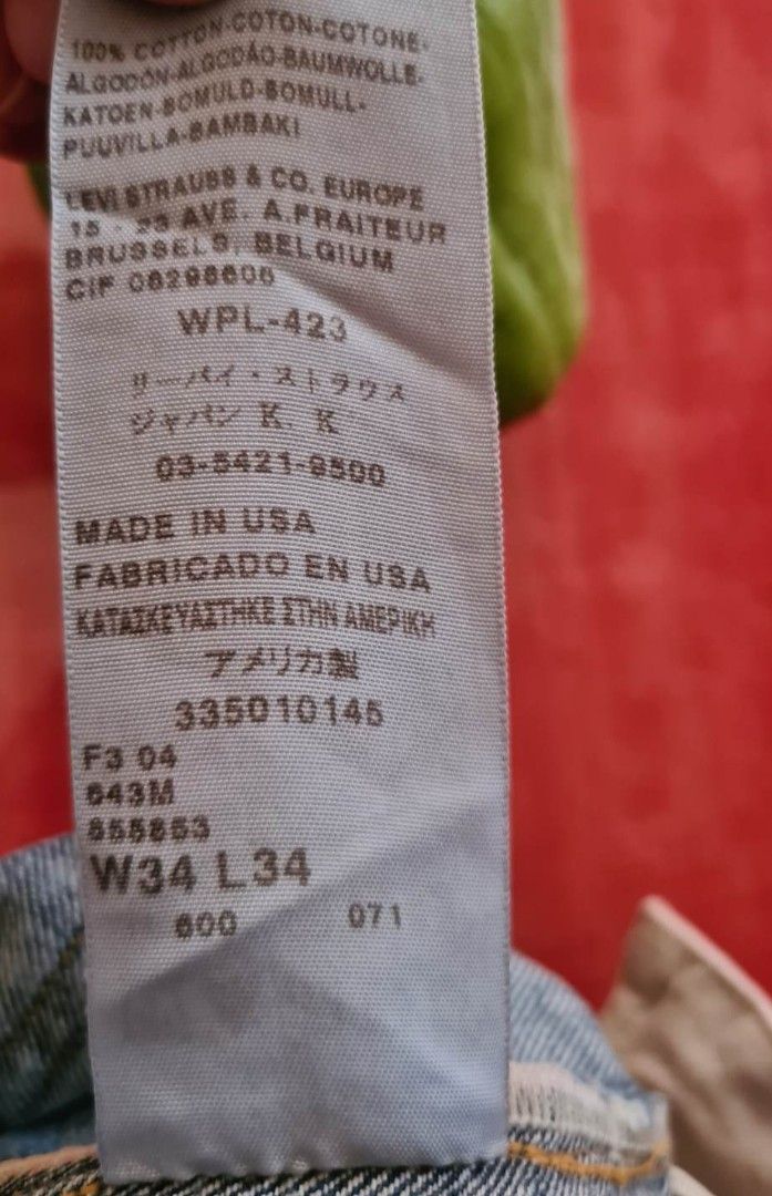 Levis Vintage LVC collection 1933 501XX "Explosion" from the "Love and ...