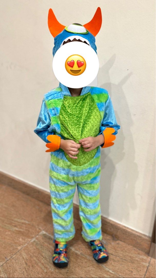 Lil Monster Costume for 2-3 year olds (Halloween / School themed ...