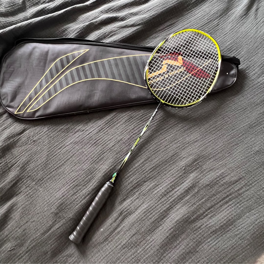 LiNing badminton racket, Sports Equipment, Sports & Games, Racket ...