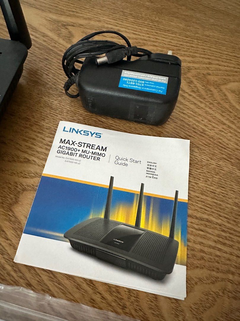 Linksys AC1900 Gigabit Router, Computers & Tech, Parts & Accessories ...