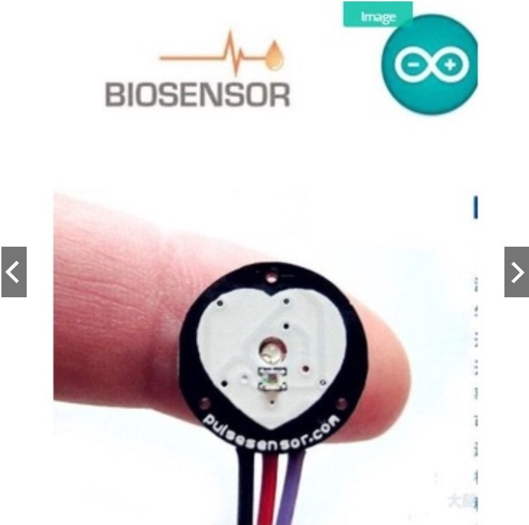 (Local Stock) Heart Rate Sensor Pulse bio Analog Sensor Sensor ...