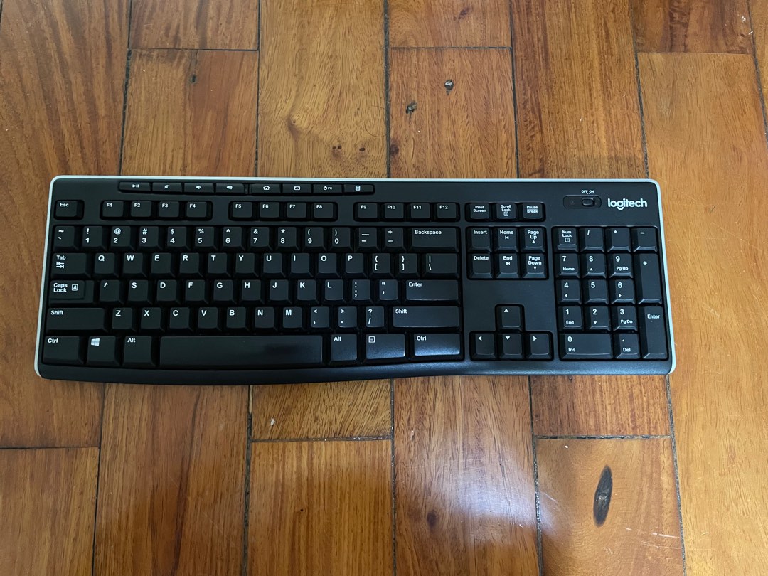 Logitech K270 Wireless Keyboard with Unifying Receiver, Computers & Tech, Parts & Accessories ...