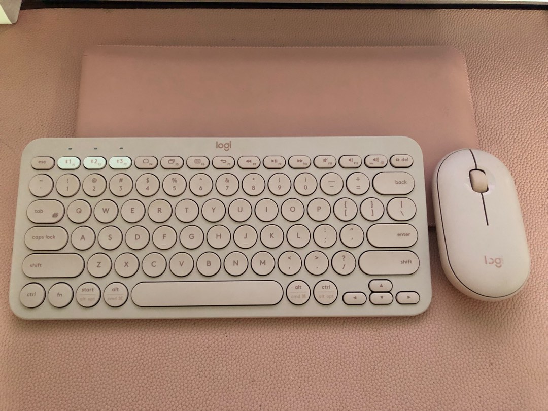 Logitech K380 + M350 Pebble Mouse, Computers & Tech, Parts ...