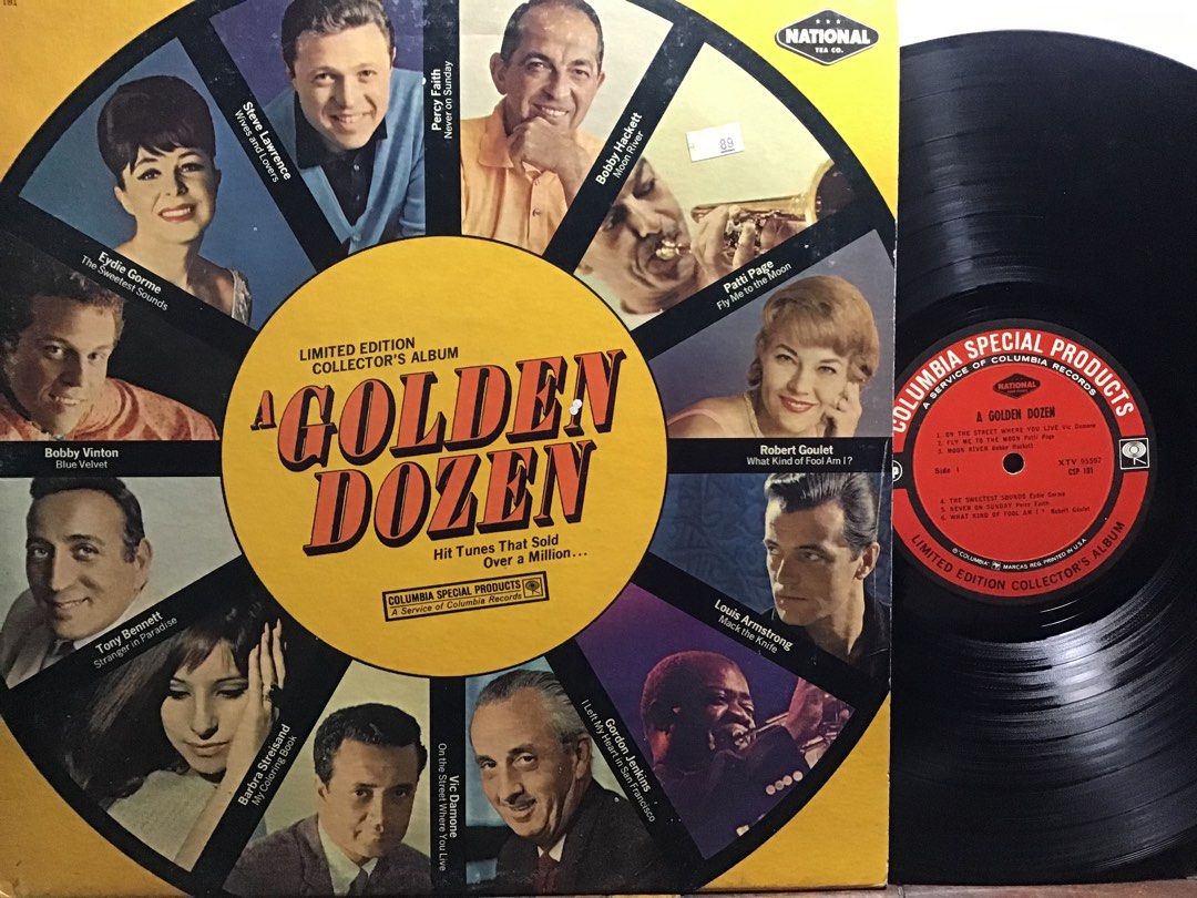 LP Golden Dozen - Bobby Hackett Patti Page Vic Damone OOP VINYL RECORD ...