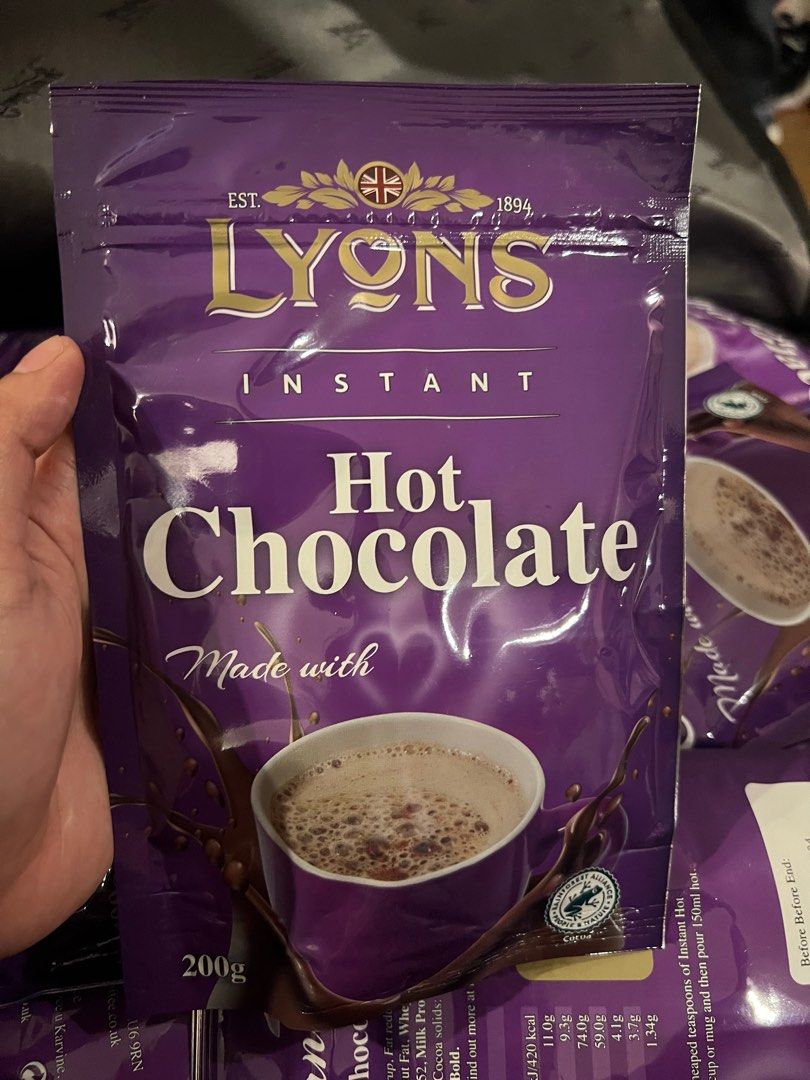 Lyons Hot Chocolate Drinks on Carousell