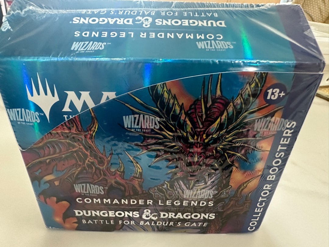Magic the Gathering : Commander Legends Baldurs Gate Collector Booster ...