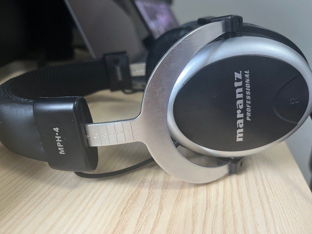 Marantz MPH-4 50 mm Over-Ear Monitoring Headphone, Audio, Headphones ...