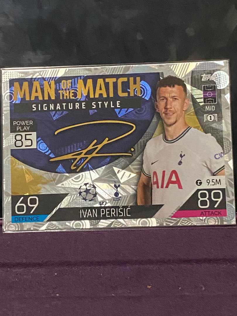 Match Attax signature style Ivan perisic, Hobbies & Toys, Toys & Games ...