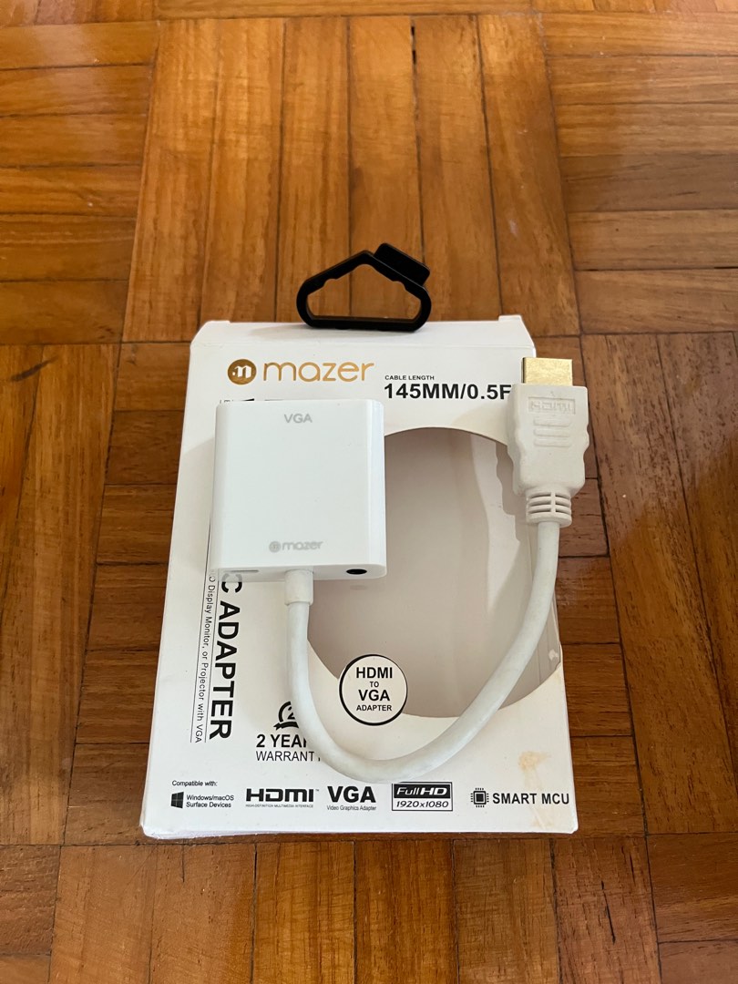 Mazer HDMI to VGA adaptor, Computers & Tech, Parts & Accessories ...