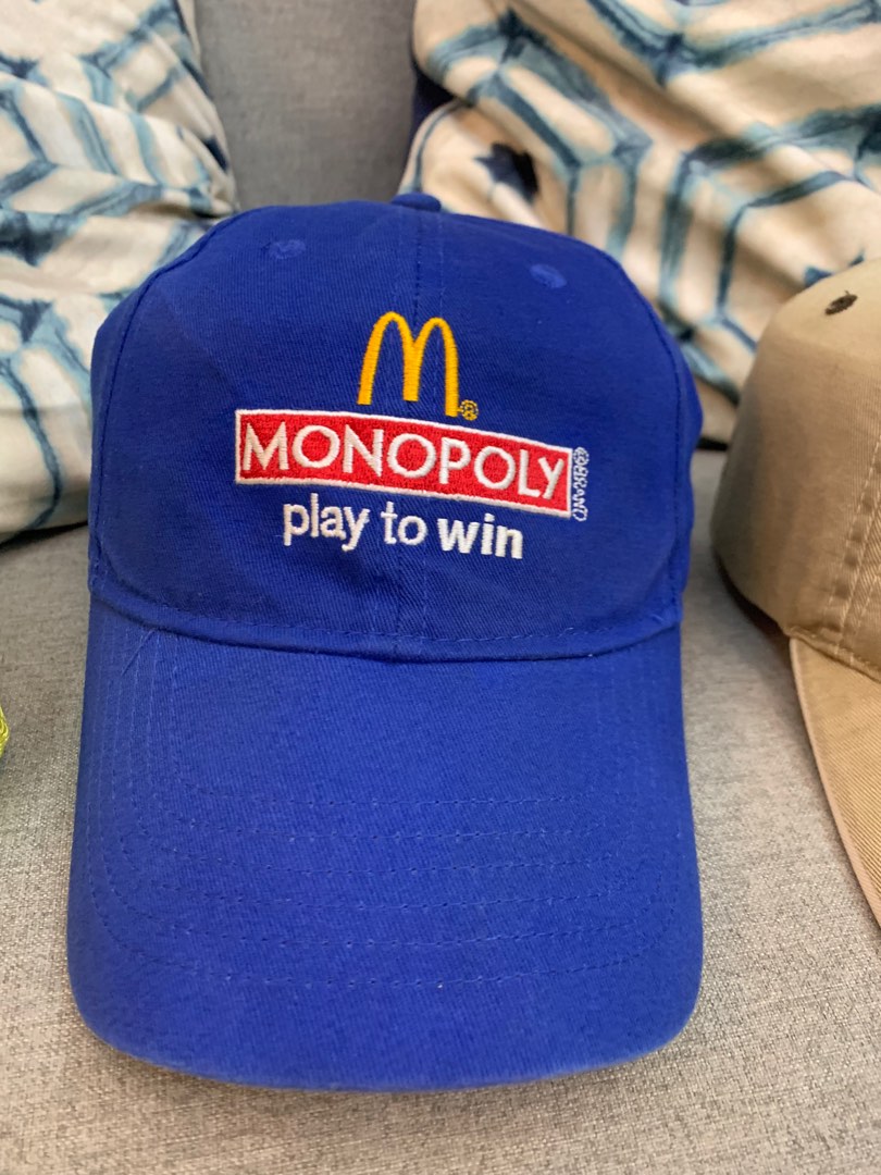 Mcdo monopoly cap colab on Carousell