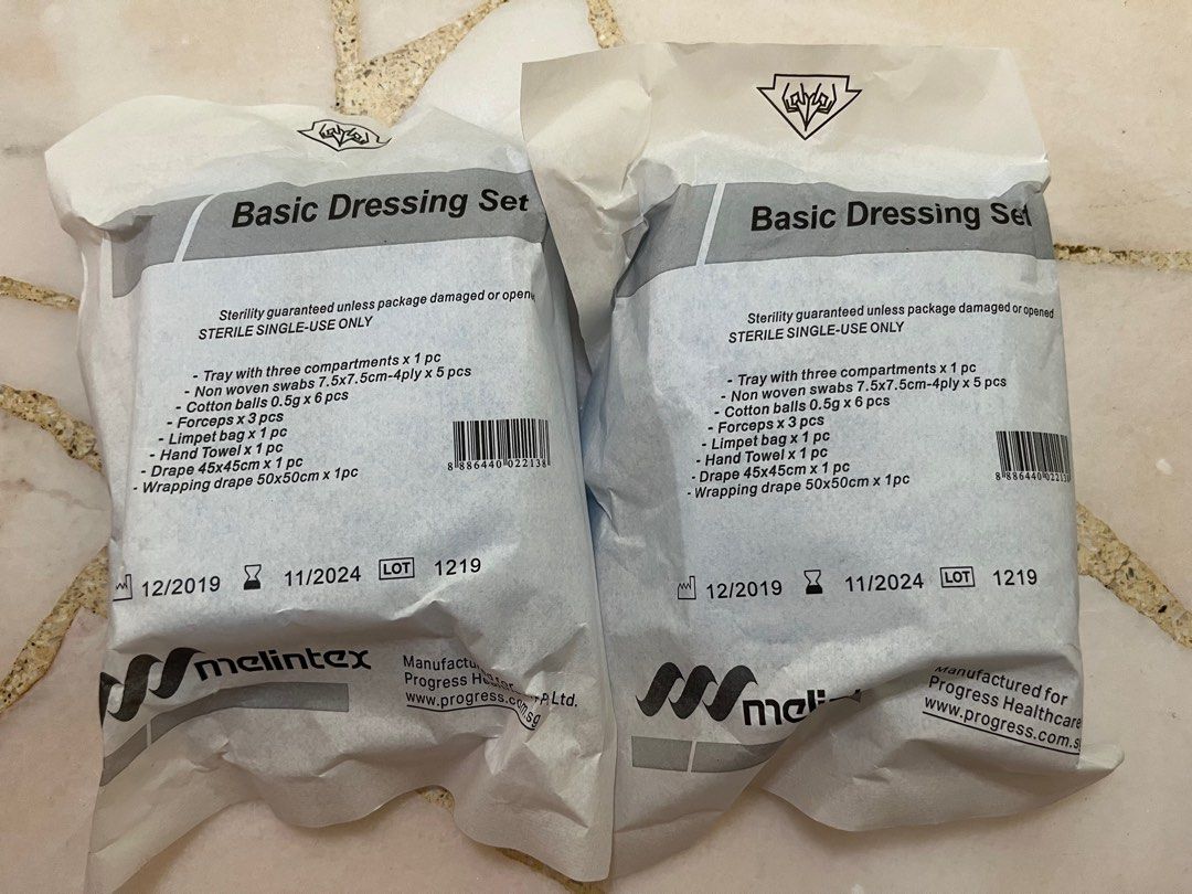 Melintex basic dressing kits, Health & Nutrition, Medical Supplies ...