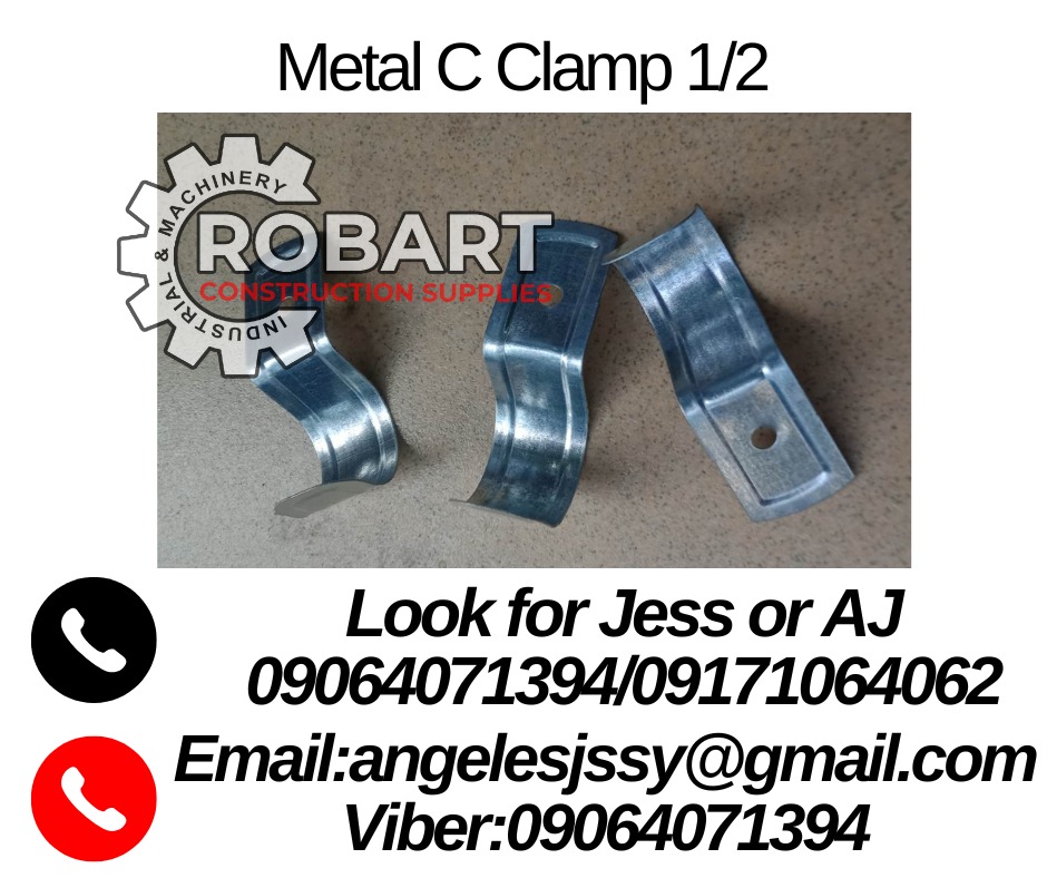 Metal C Clamp 1/2 on Carousell