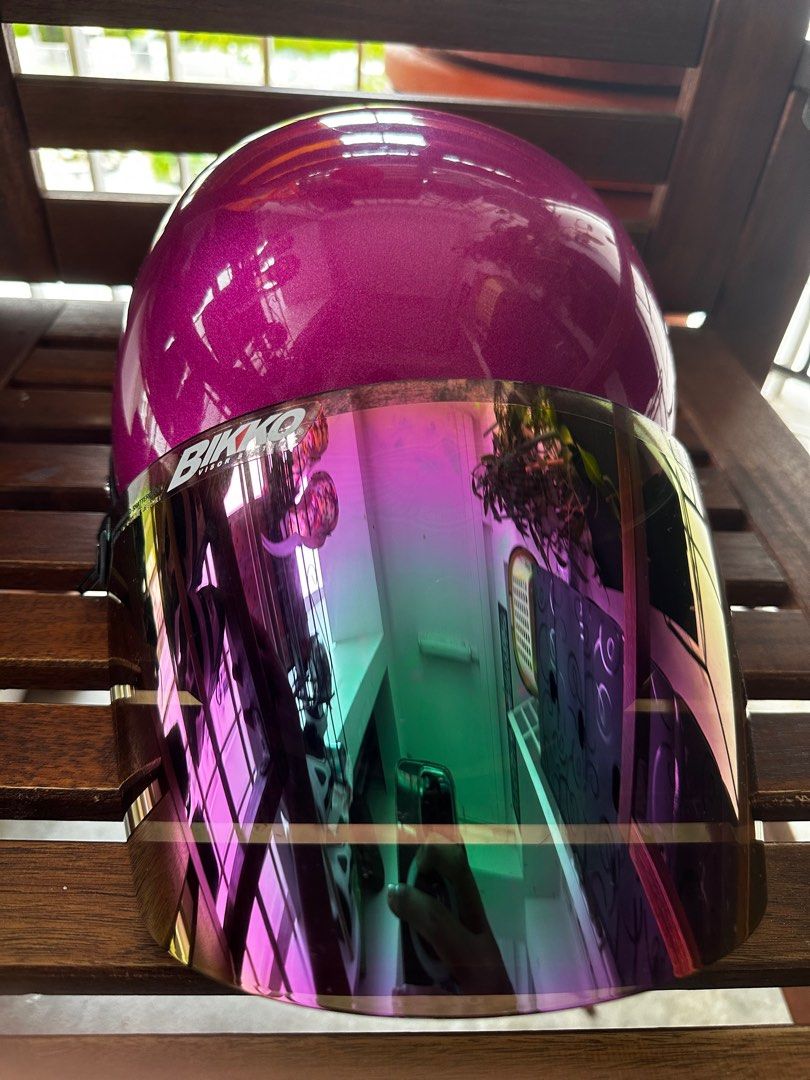 MHR III Helmet(Pink) with tinted visor, Motorcycles, Motorcycle ...