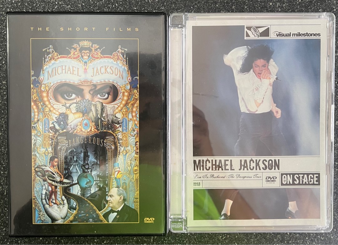 Michael Jackson DVD (Classic), Hobbies & Toys, Music & Media, CDs ...