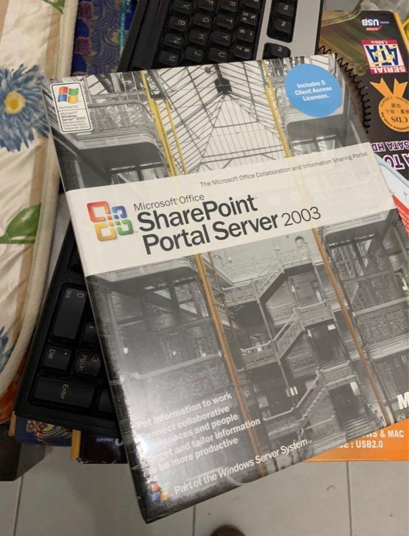Microsoft Share point portal server 2003 with 5 CAL : BNIB, Computers ...