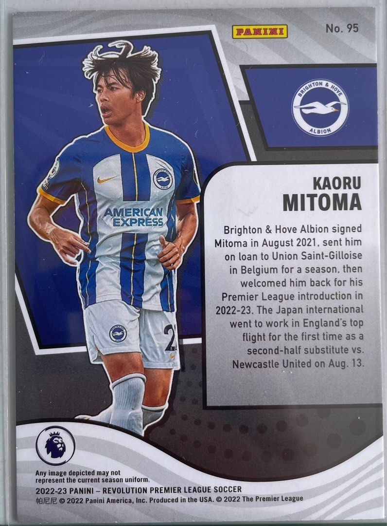 Mitoma rookie card Revolution, Hobbies & Toys, Toys & Games on Carousell
