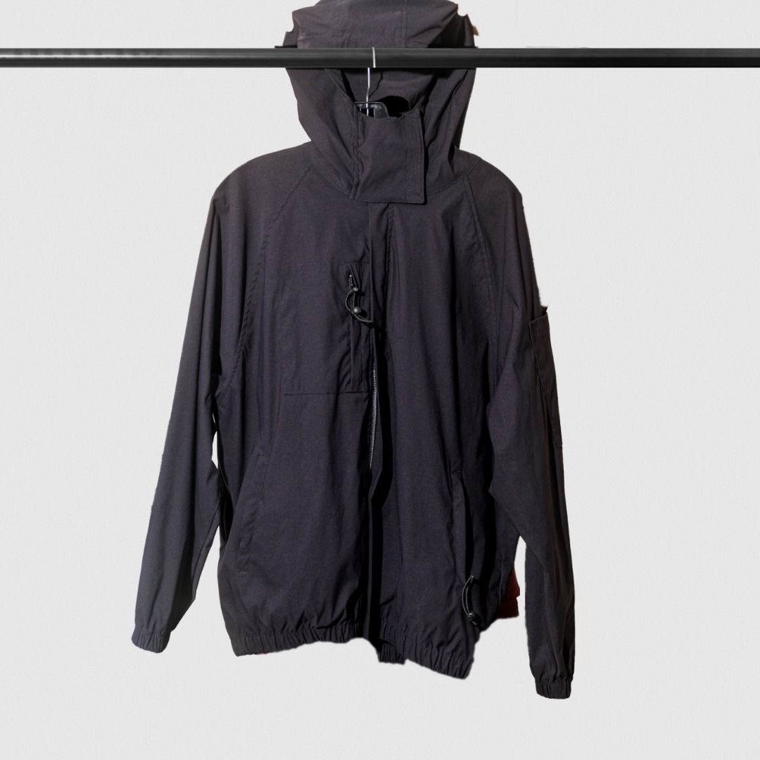 MNLA Rare Shinobi Black Wind Shell Jacket on Carousell