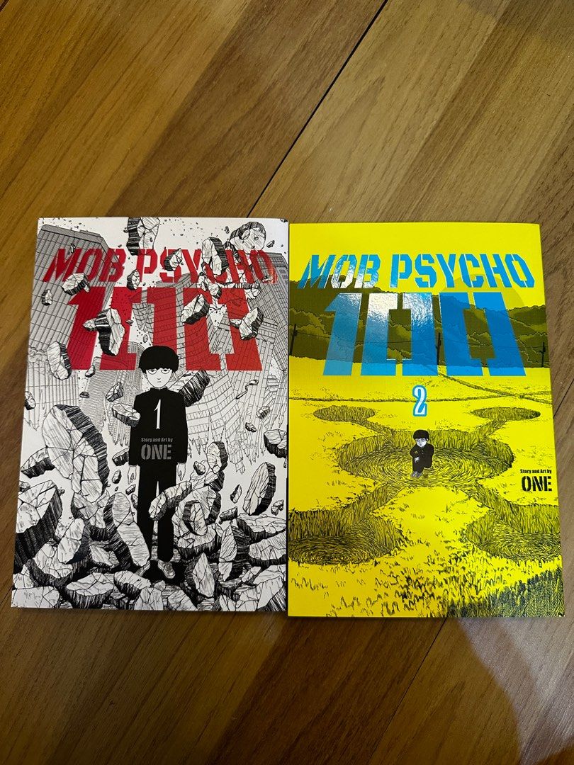 mob psycho vol 1 and 2, Hobbies & Toys, Books & Magazines, Comics ...