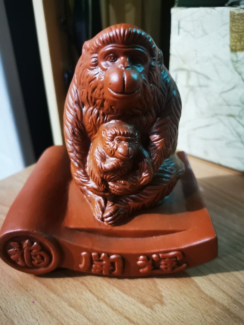 Monkey display, Furniture & Home Living, Home Decor, Other Home Decor ...