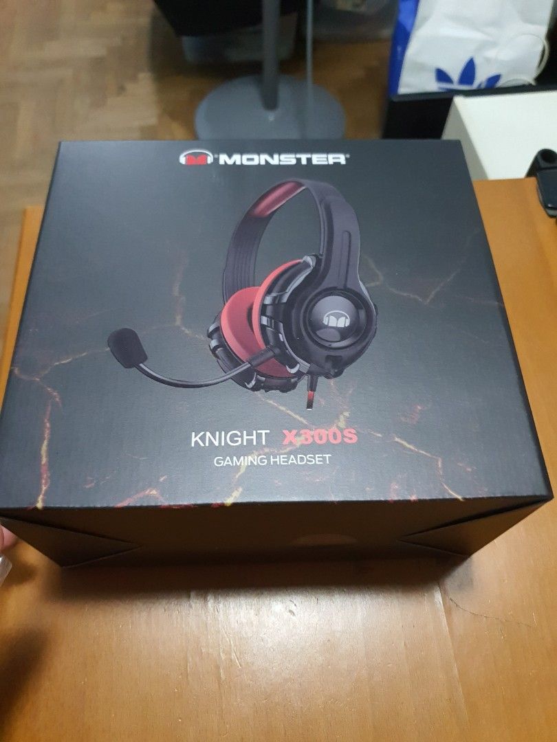 Monster gaming headset knight x300s, Audio, Headphones & Headsets on ...