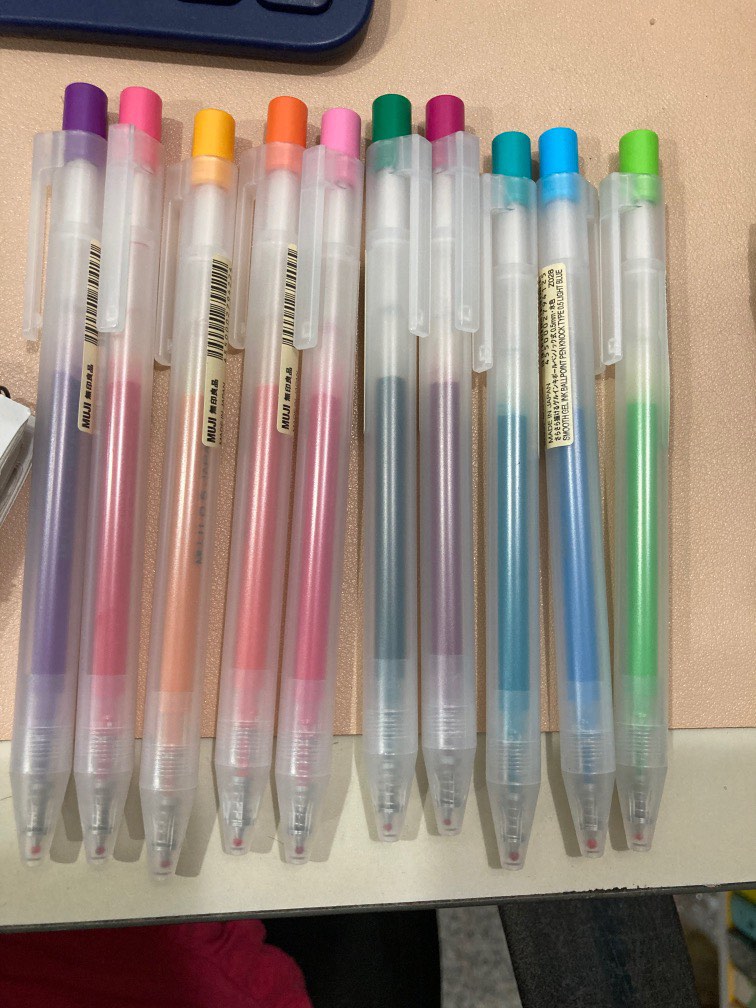 Muji pens, Hobbies & Toys, Stationery & Craft, Stationery & School ...