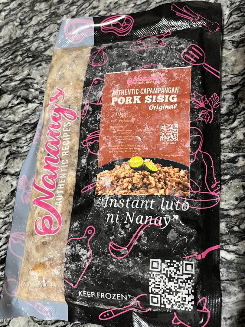 Nanangs classic pork sisig, Food & Drinks, Chilled & Frozen Food on ...
