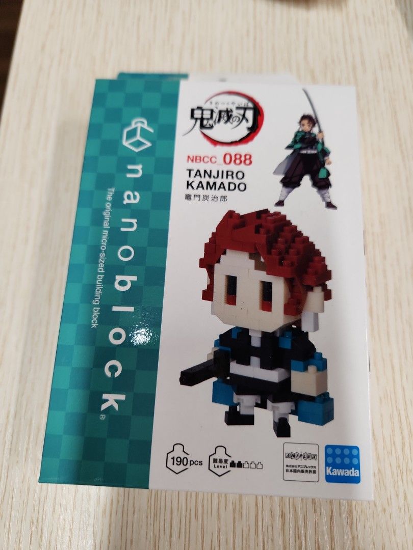 Nanoblock demon slayer tanjiro, Hobbies & Toys, Toys & Games on Carousell