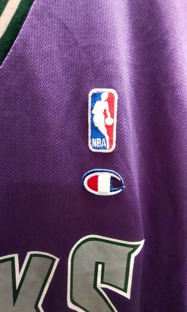 NBA X CHAMPION, Men's Fashion, Tops & Sets, Tshirts & Polo Shirts on ...