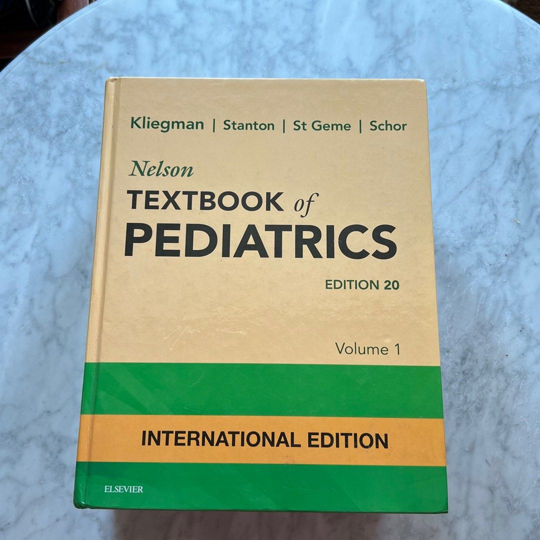Nelson's Pediatrics (2 Volumes, 20th Ed), Colored Original, Hobbies ...